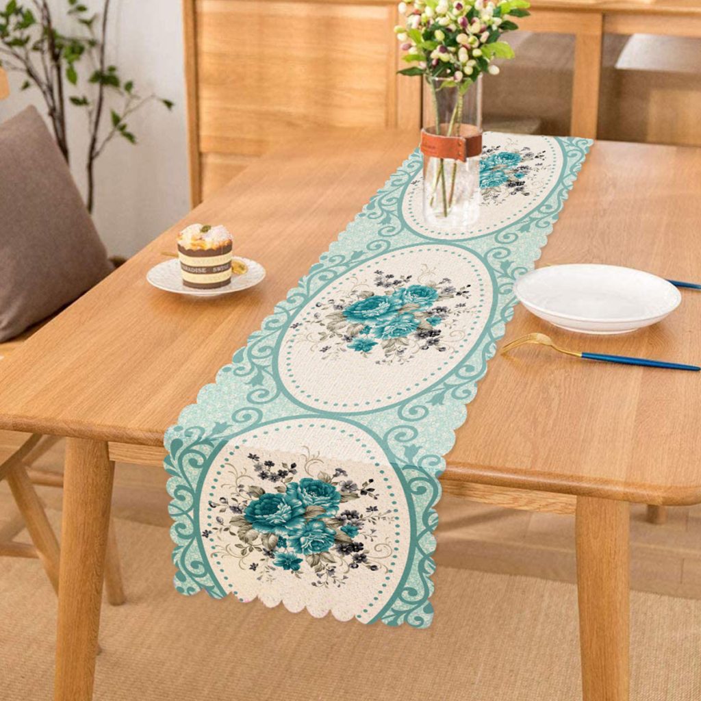 RealHomes Özel Tasarım Dijital Baskılı Dekoratif Runner - RealHomes